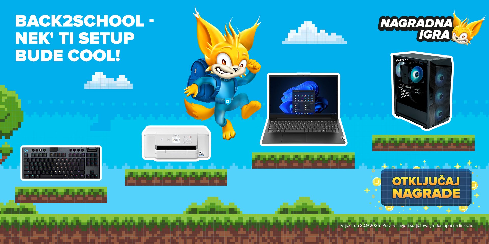 Back to school nagradna igra je počela! | Links